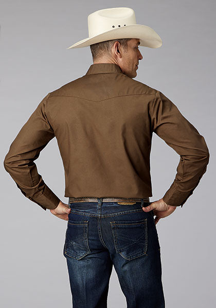 Men's Roper Snap Front Shirt #01-001-0025-0450 | High Country Western Wear