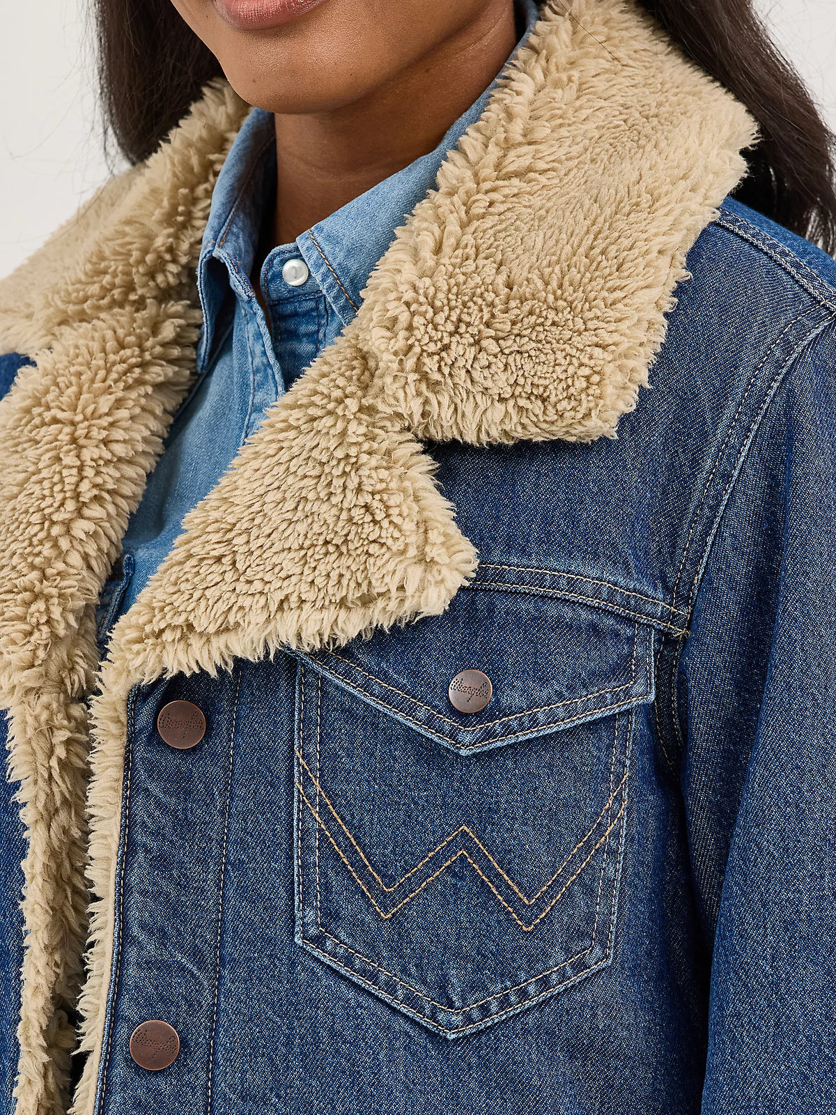 Women's Wrangler Sherpa Lined Range Coat #112367333 | High Country ...