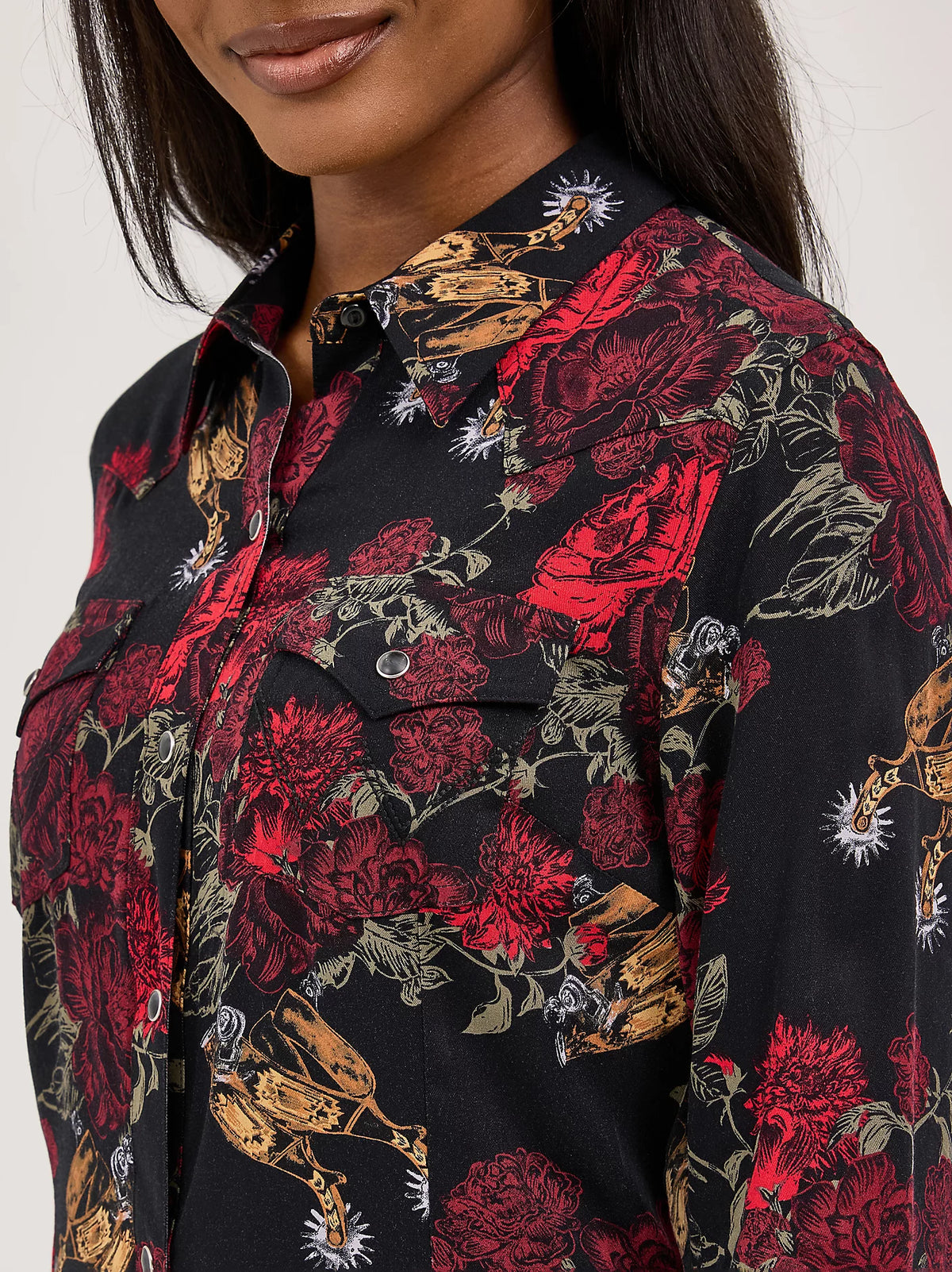 Women's Wrangler Snap Front Dress #112371691 | High Country Western Wear