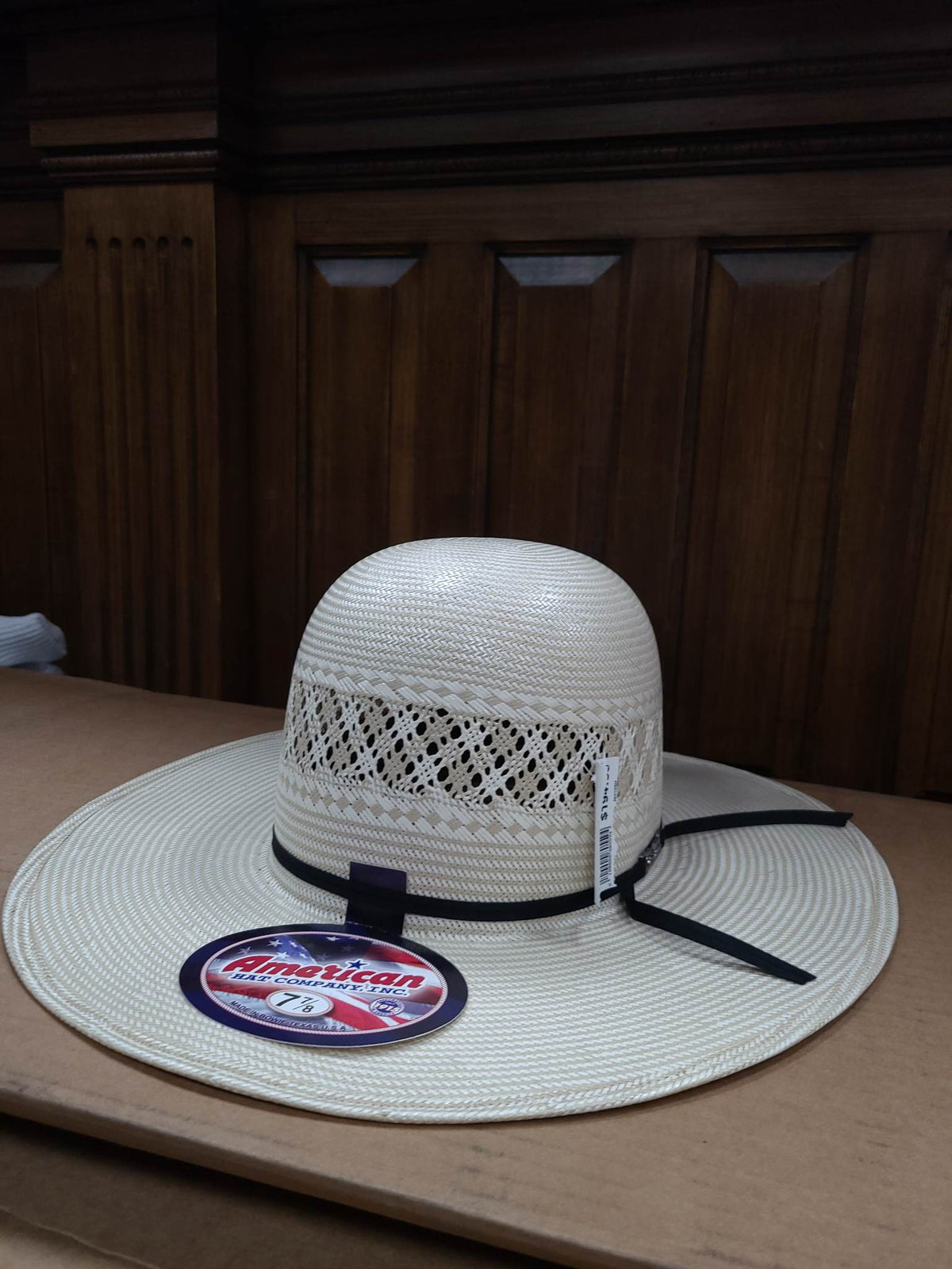 American Hat Co. Straw Hat #1011S-2CBLK | High Country Western Wear