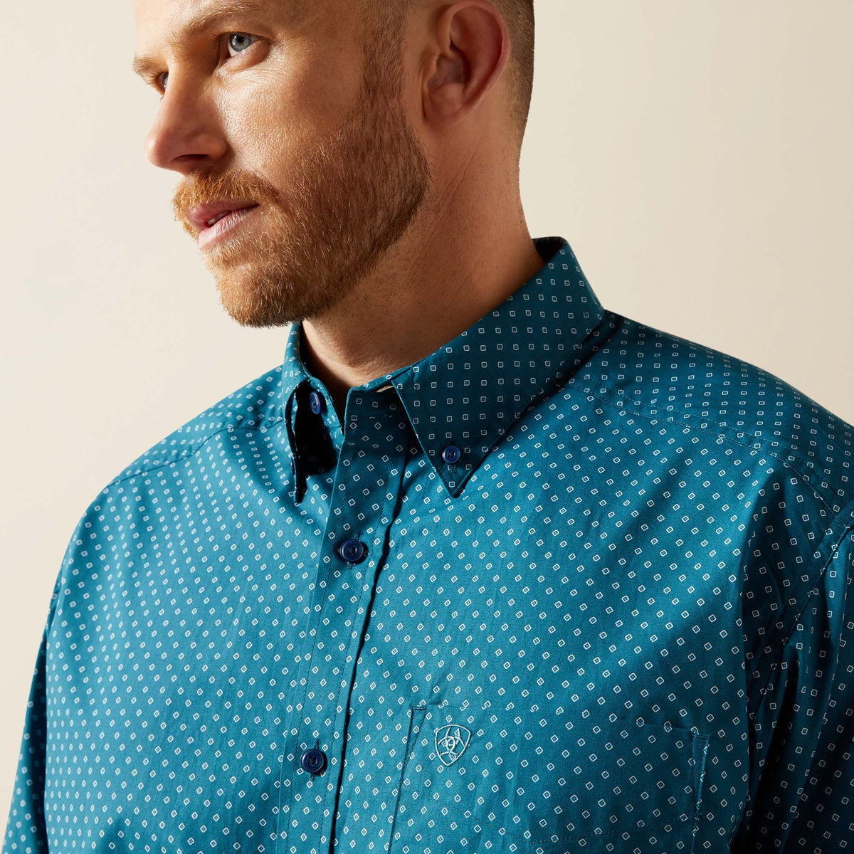 Men's Ariat Tyce Classic Fit Button Down Shirt #10065768 | High Country ...