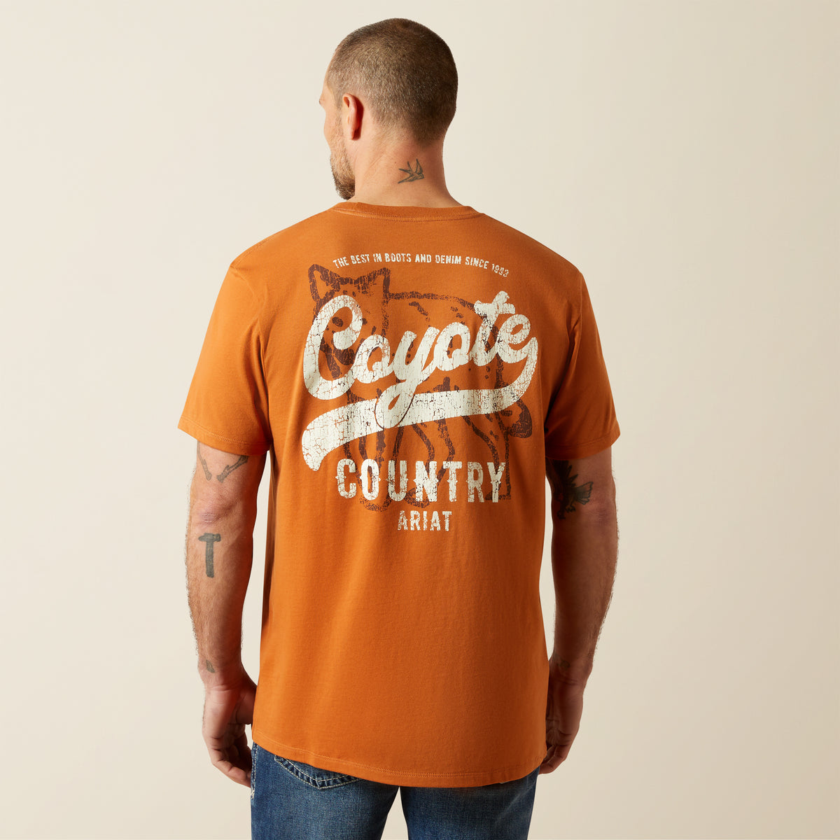 Men's Ariat Coyote Country T-Shirt #10065902 | High Country Western Wear