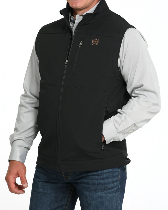 Men's Cinch Concealed Carry Bonded Vest #MWV154110X | High Country ...