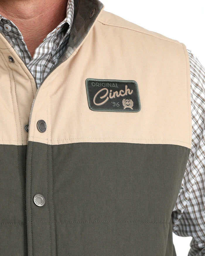 Men's Cinch Reversible Vest #MWV1910002 | High Country Western Wear