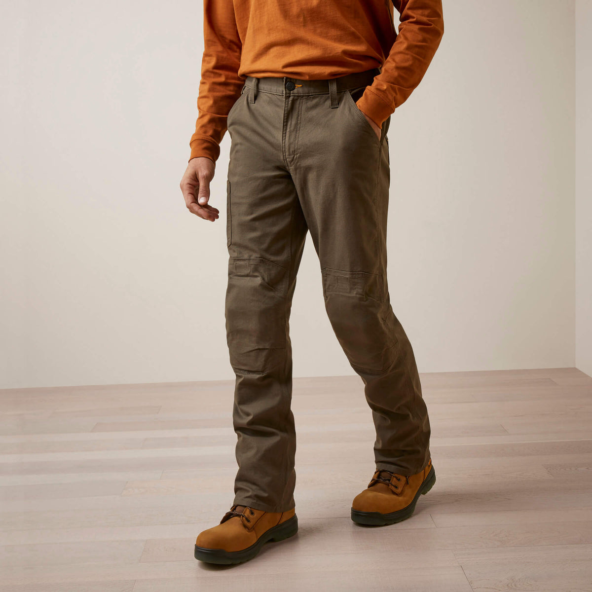 Men's Ariat Rebar M5 Straight Made Tough Knee Guardian Straight #10045 ...