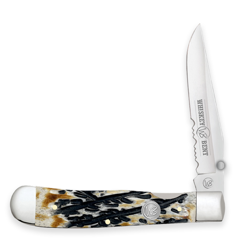 Whiskey Bent Locking Trapper Knife #WB16-16 | High Country Western Wear