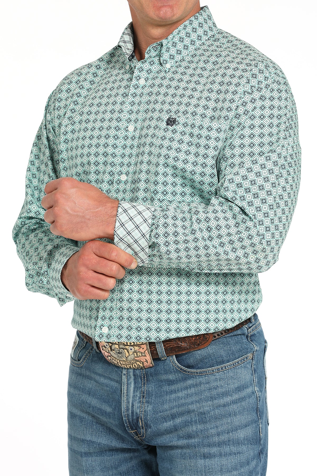 Men's Cinch Button Down Shirt #MTW1105930 | High Country Western Wear