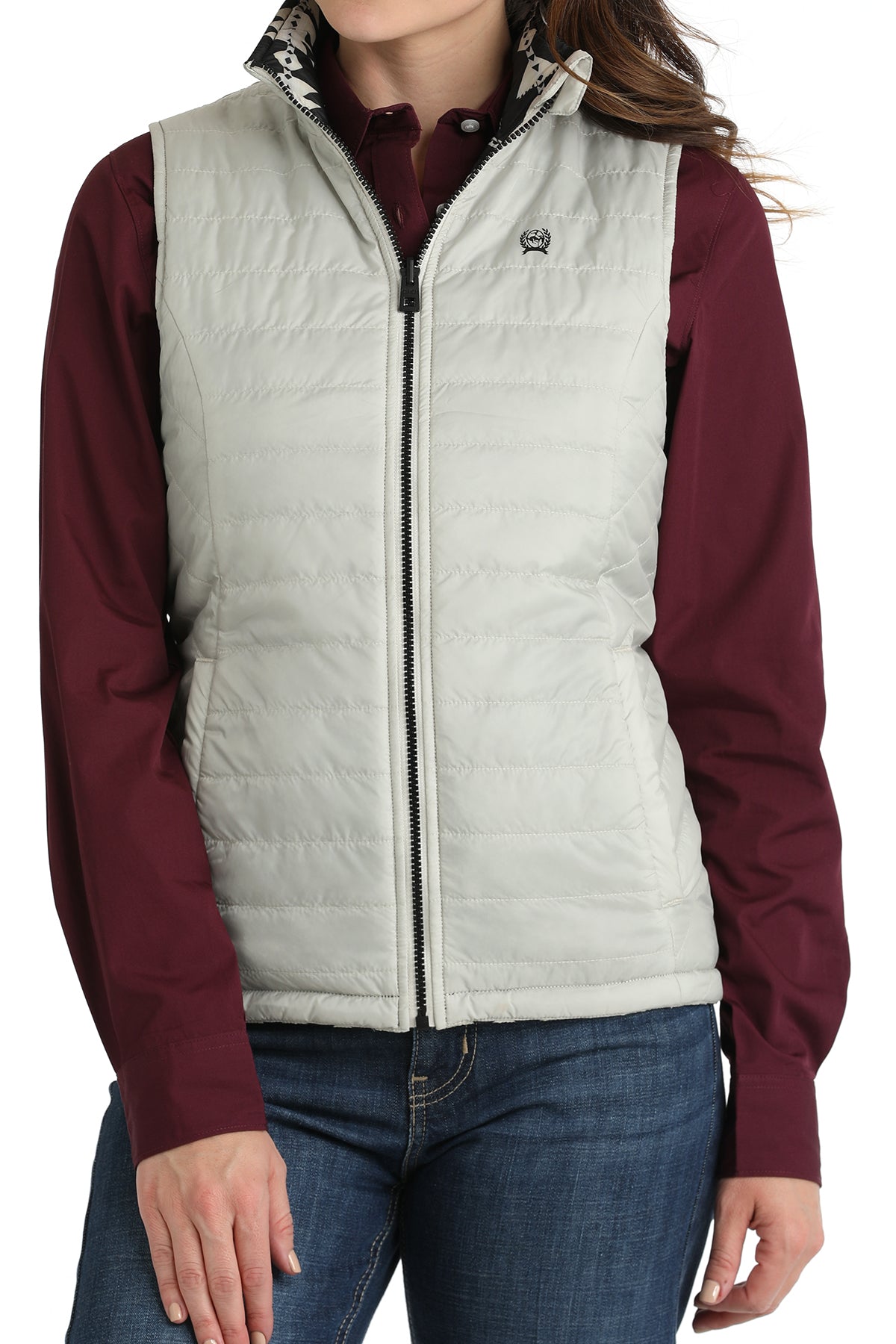 Women's Cinch Reversible Quilted Vest #MAV9907001-C | High Country ...