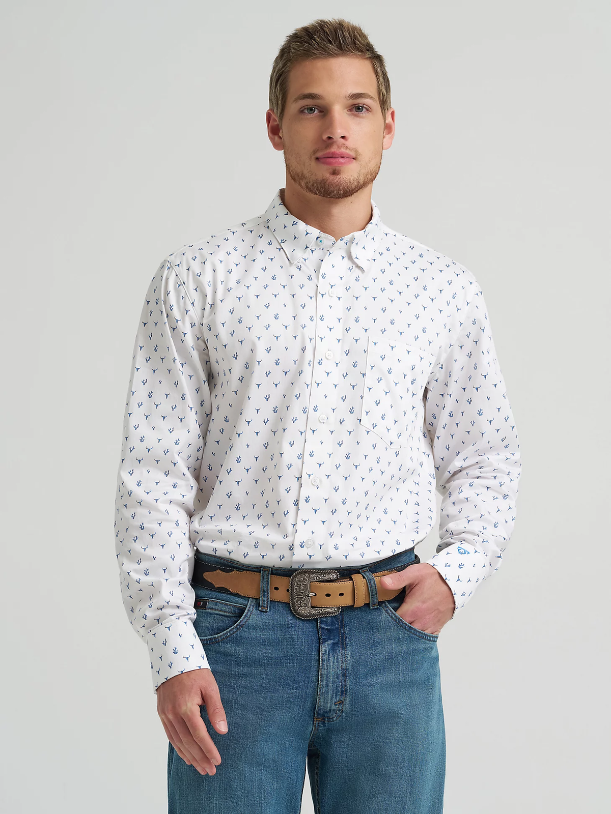 Men's Wrangler Cody Johnson Button Down Shirt #112374486 | High Country ...