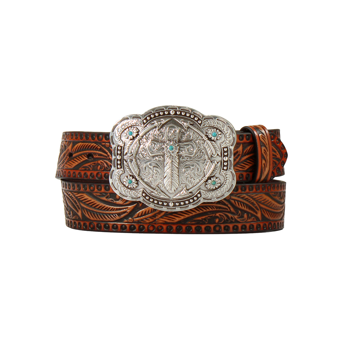 Women's Angel Ranch Western Belt #D140008608 | High Country Western Wear