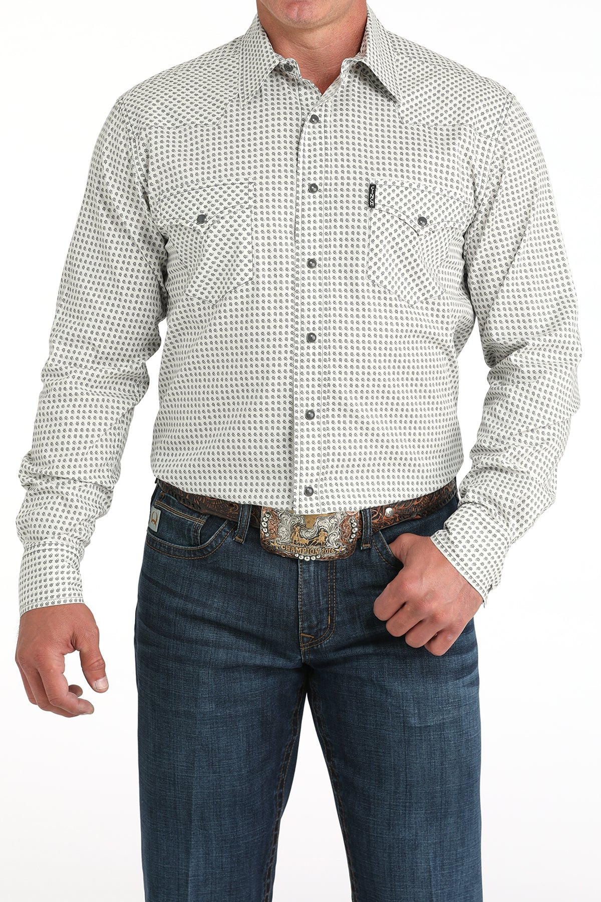 Men's Cinch Modern Fit Snap Front Shirt #MTW1303091 | High Country ...