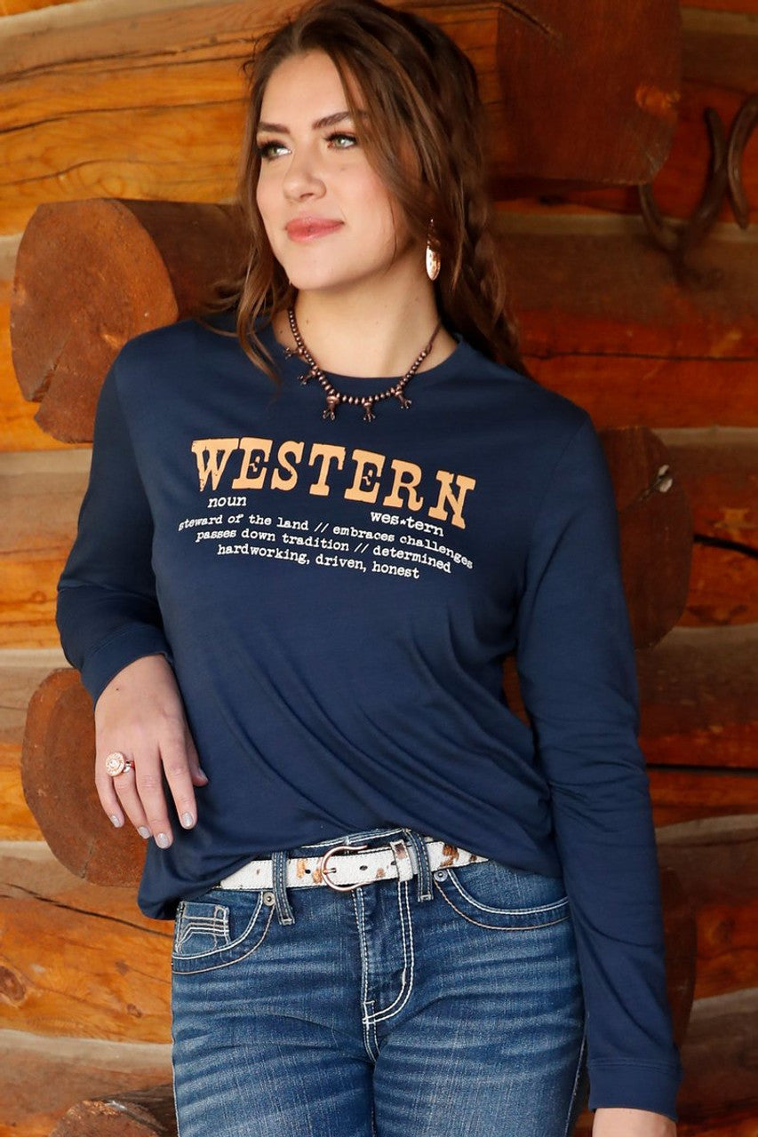 Women's Cinch Definition T-Shirt #CTK7459001-C | High Country Western Wear
