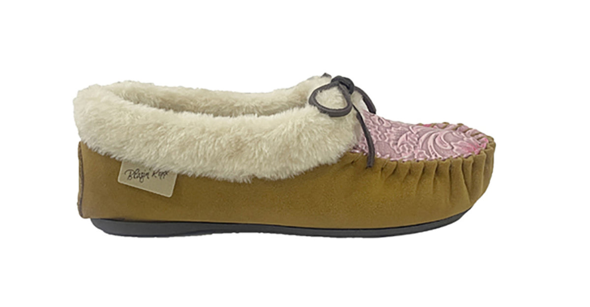 Women's Blazin' Roxx Rose Moccasin Slipper #5736330 | High Country ...