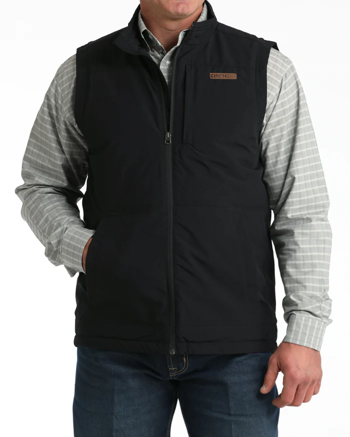 Men's Cinch Canvas Vest #MWV1927001 | High Country Western Wear
