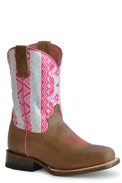 Youth's Roper Aztec Boot #09-119-9991-0114TA | High Country Western Wear