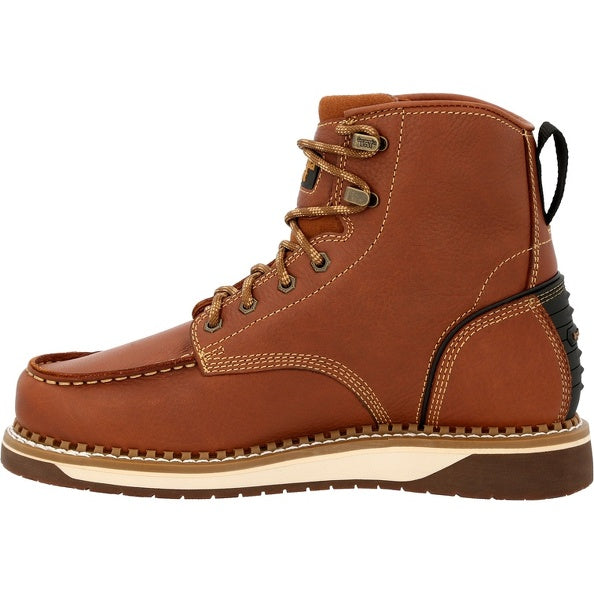 Men's Georgia AMP LT Wedge Moc-Toe Work Boot #GB00489-C | High Country ...