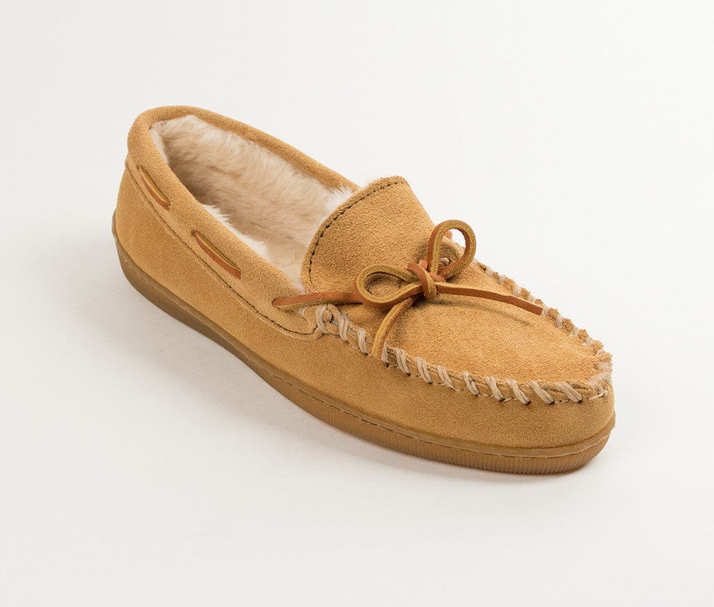 Men's Minnetonka Pile Lined Hardsole Slipper #3901X | High Country ...