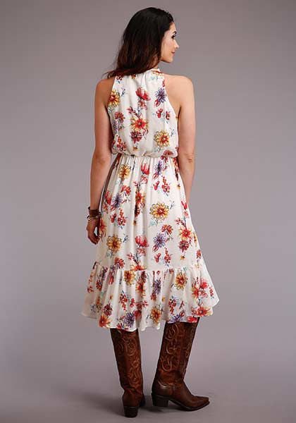 Women's Roper White Sleeveless Dress #11-057-0590-2033WH-C | High ...