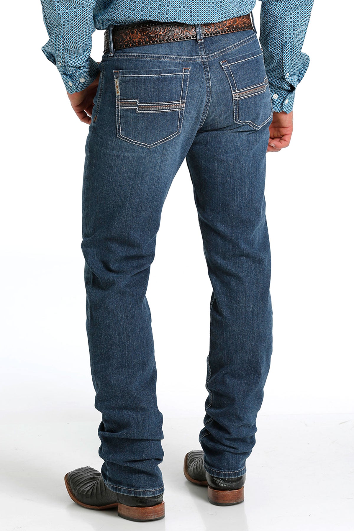 Men's Cinch Slim Fit Jesse Jean #MB55138001IND | High Country Western Wear
