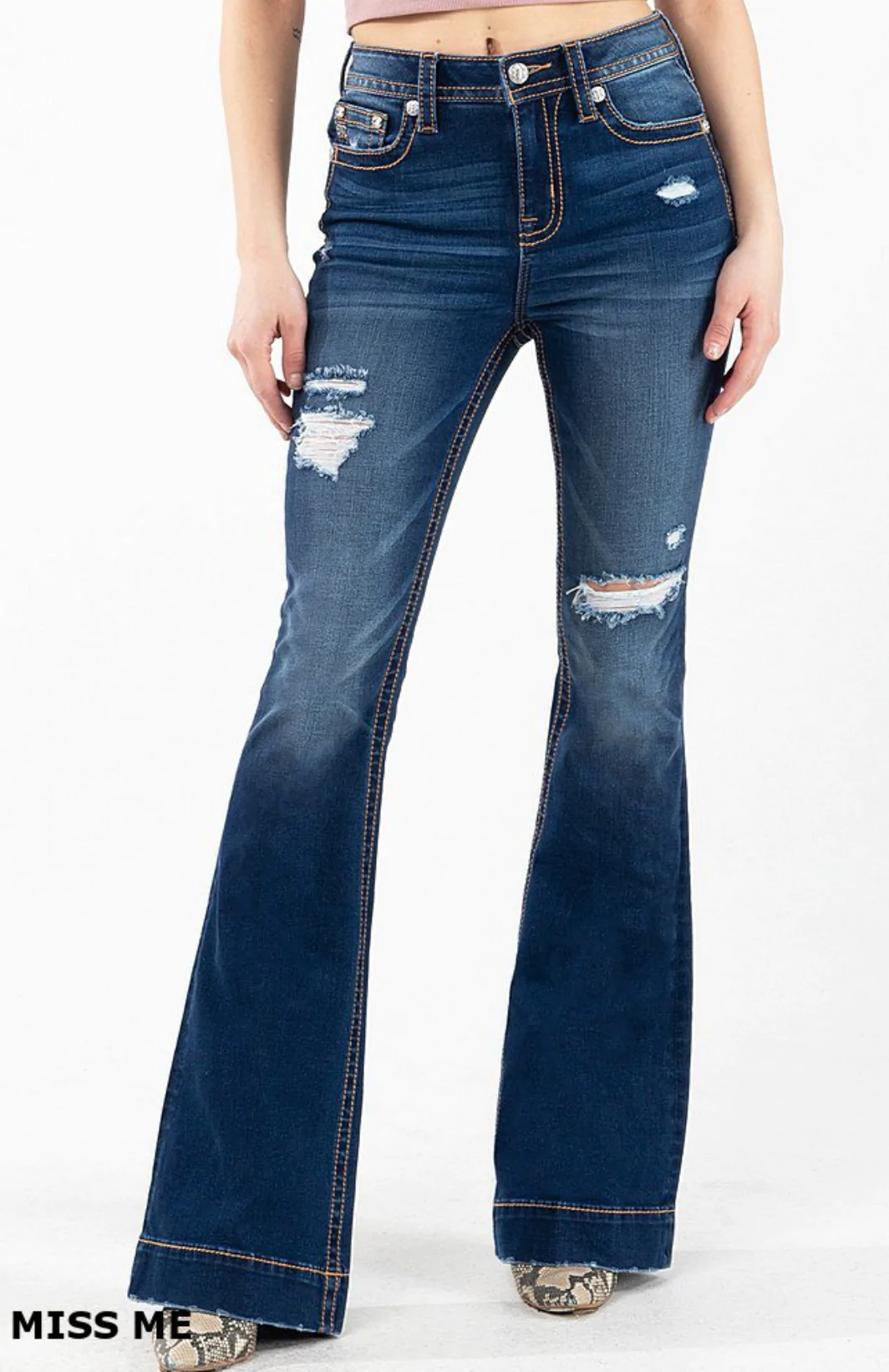 Women's Miss Me Flare Jean #H3636F60-C | High Country Western Wear