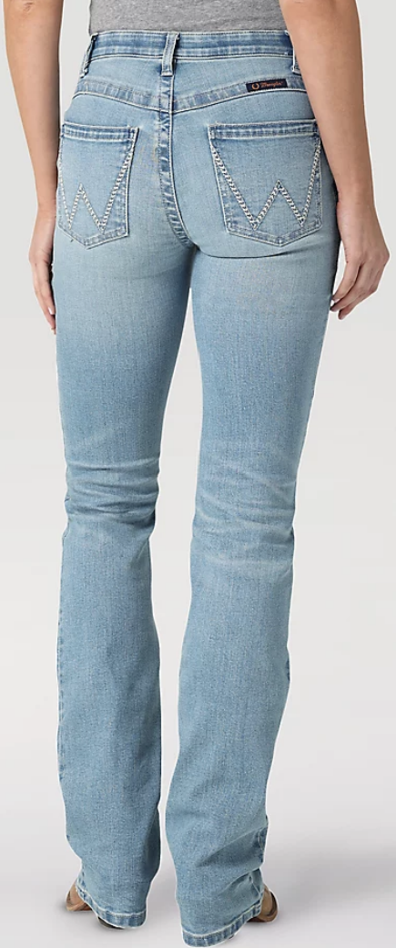 Women's Wrangler Willow Mid-Rise Bootcut Ultimate Riding Jean #1123283 ...