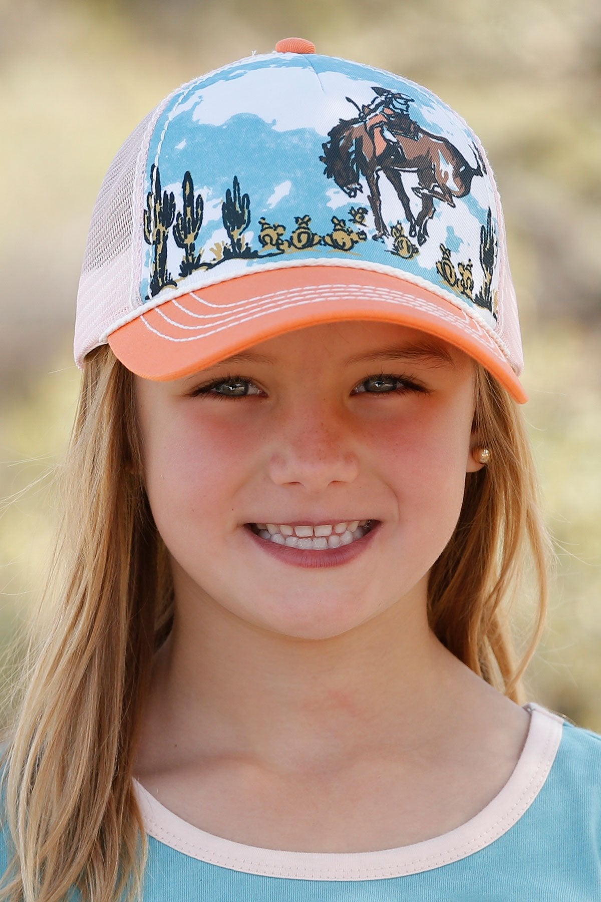 Girl's Cruel Girl Cowgirl Print Cap #CCC0042017MUL | High Country ...